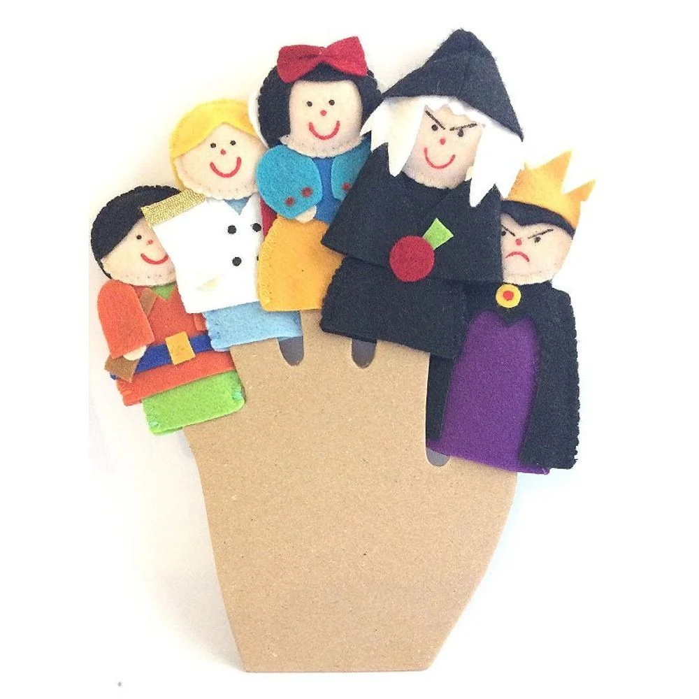 Dedoche Branca | Hannickel | Ideiaria Brinquedos