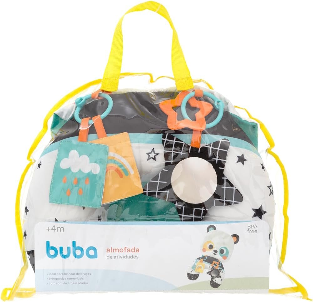 Almofada de Atividades Panda – Buba | Buba | Ideiaria Brinquedos