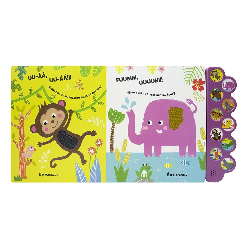 Livro Escute e Sinta: Selva - Happy Books | Happy Books | Ideiaria ...
