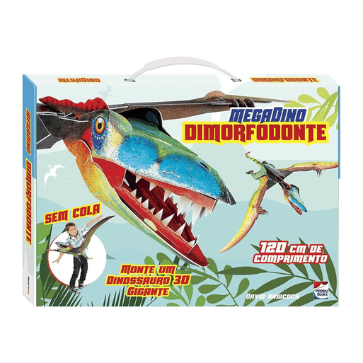 Megadino: Dimorfodonte - Happy Books | Happy Books | Ideiaria Brinquedos